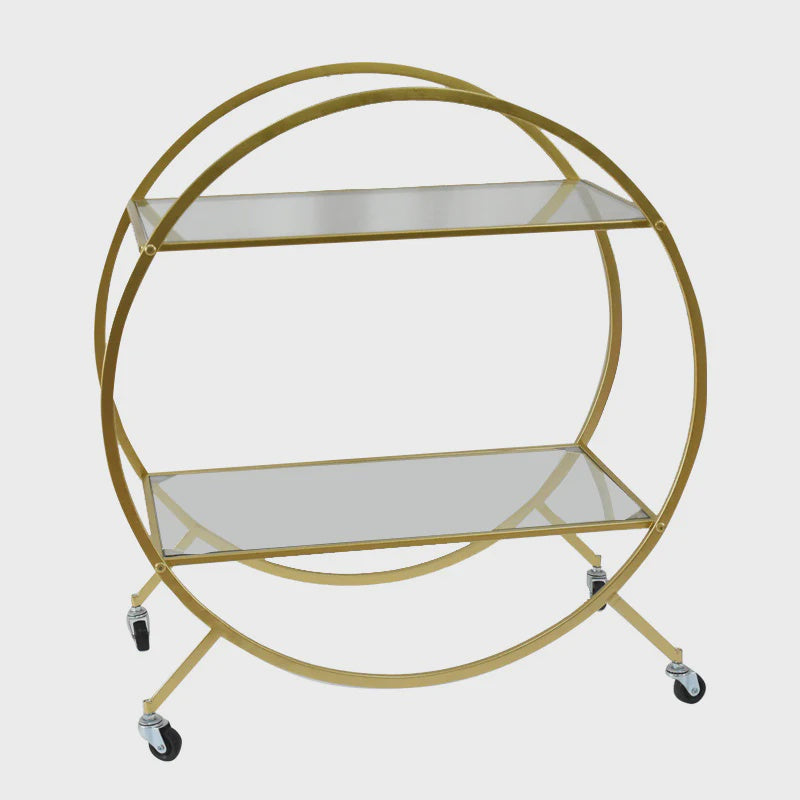 Bar Cart LF 5 | Gold – Deluxe Greytown NZ