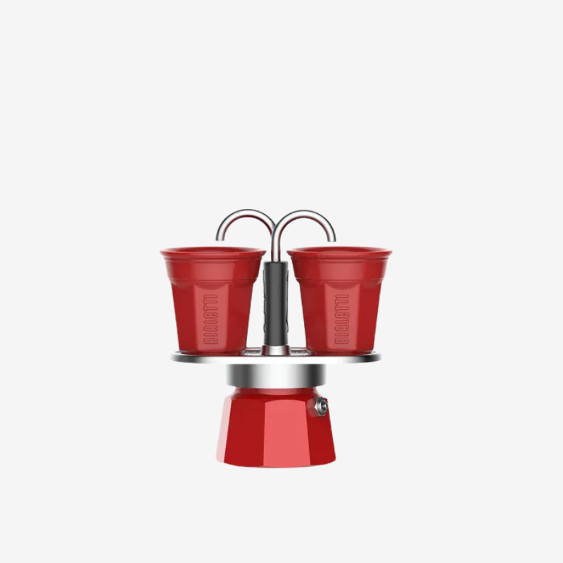 Bialetti Mini Express Red | 2 Cup Set – Deluxe Greytown NZ