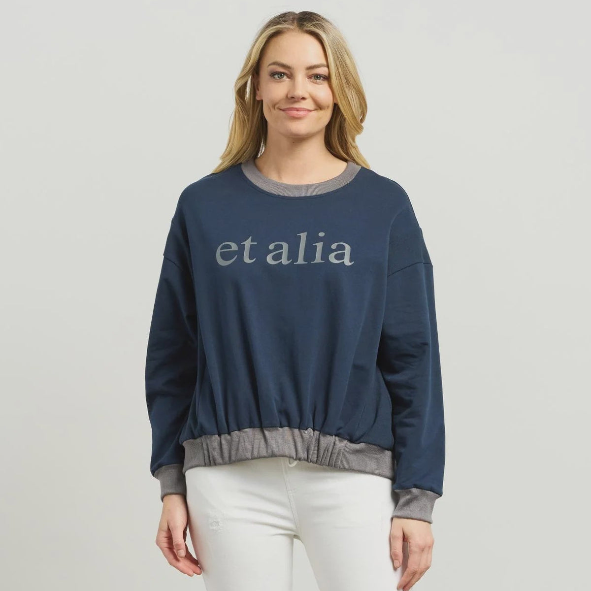 Et Alia Boston Sweat | Ink – Deluxe Greytown NZ