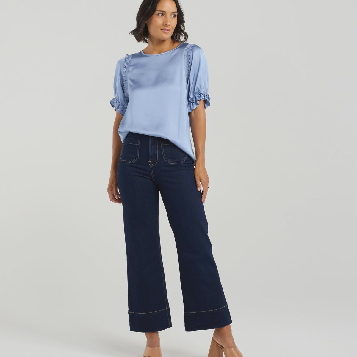 Et Alia Florence Top | Cornflower – Deluxe Greytown NZ