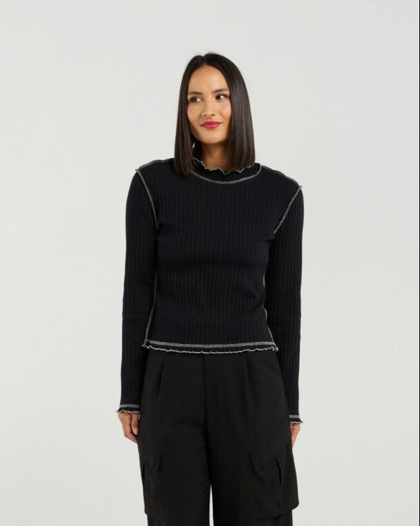 Et Alia Isla Top | Black – Deluxe Greytown NZ