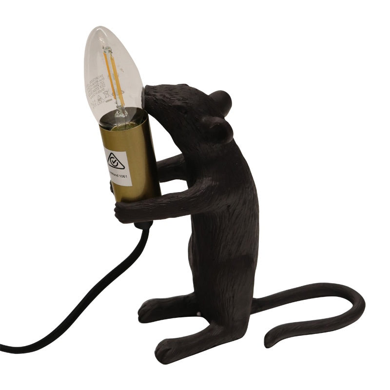 Mouse Table Lamp | Black – Deluxe Greytown NZ